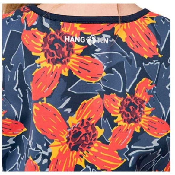 Hang Ten | Tops | Hang Ten Womens Long Sleeve Rashguard With Upf 5 ...